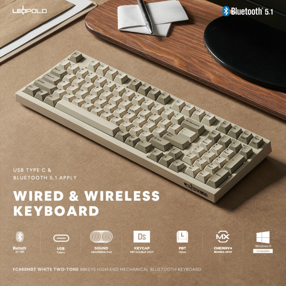 LEOPOLD FC980MBT PD White Two-Tone